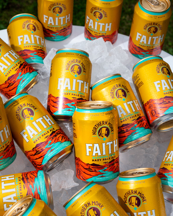 24 PACK // FAITH ALCOHOL FREE // ALCOHOL FREE HAZY PALE ALE // 0.5% ...