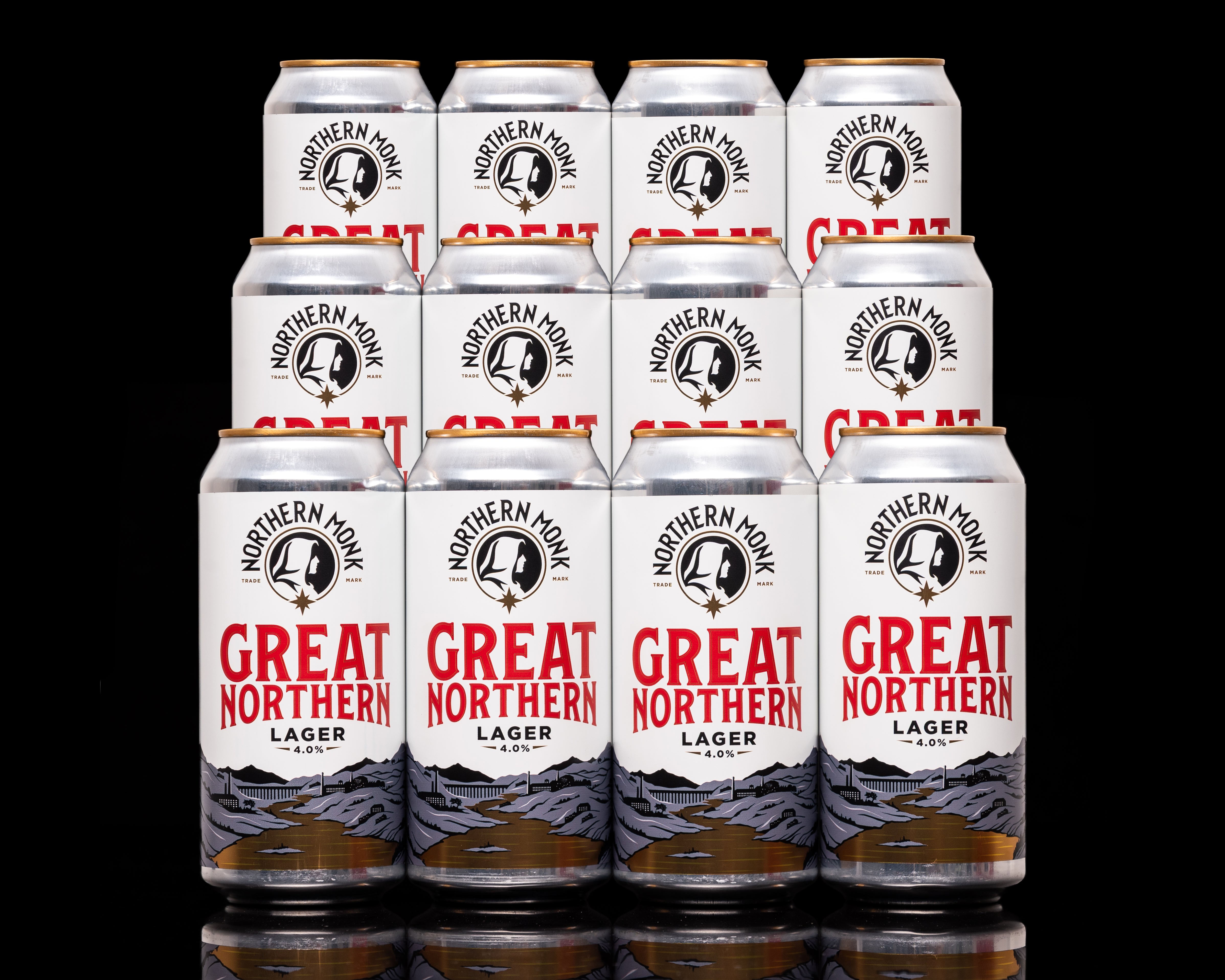 12 PACK // GREAT NORTHERN LAGER // 4.0% – Northern Monk