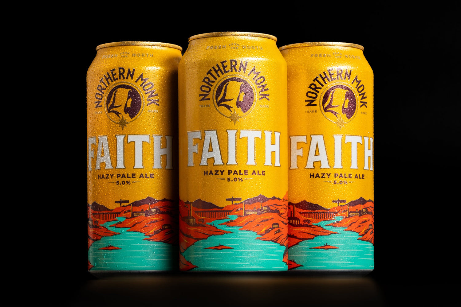 24 PACK // 440ml FAITH™ // HAZY PALE ALE // 5.0% – Northern Monk