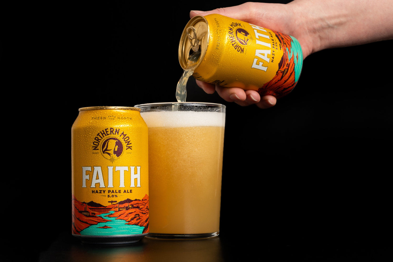 330ml FAITH™ // HAZY PALE ALE // 5.0% – Northern Monk