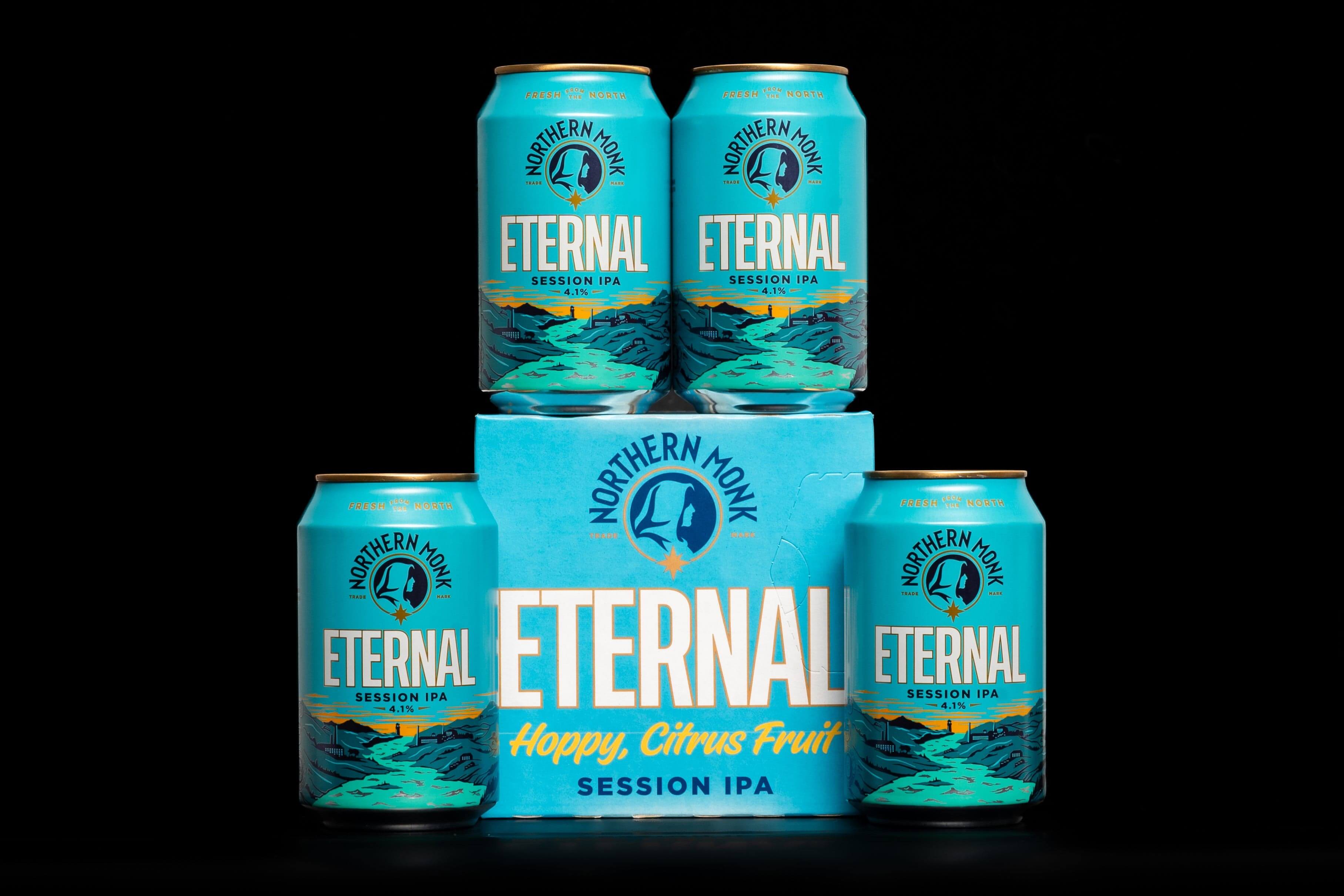 4 Pack ETERNAL™ SESSION IPA - 4.1% Refreshing Beer – Northern Monk