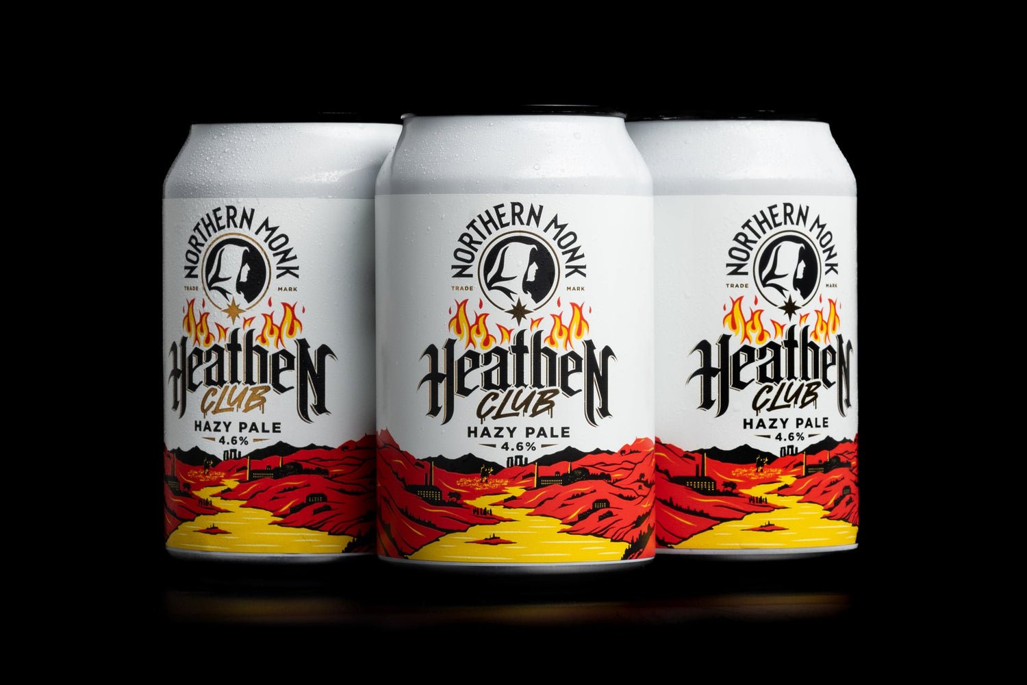 4 PACK // HEATHEN CLUB // CLUBHOUSE HAZY PALE ALE // 330ML // 4.6% ...