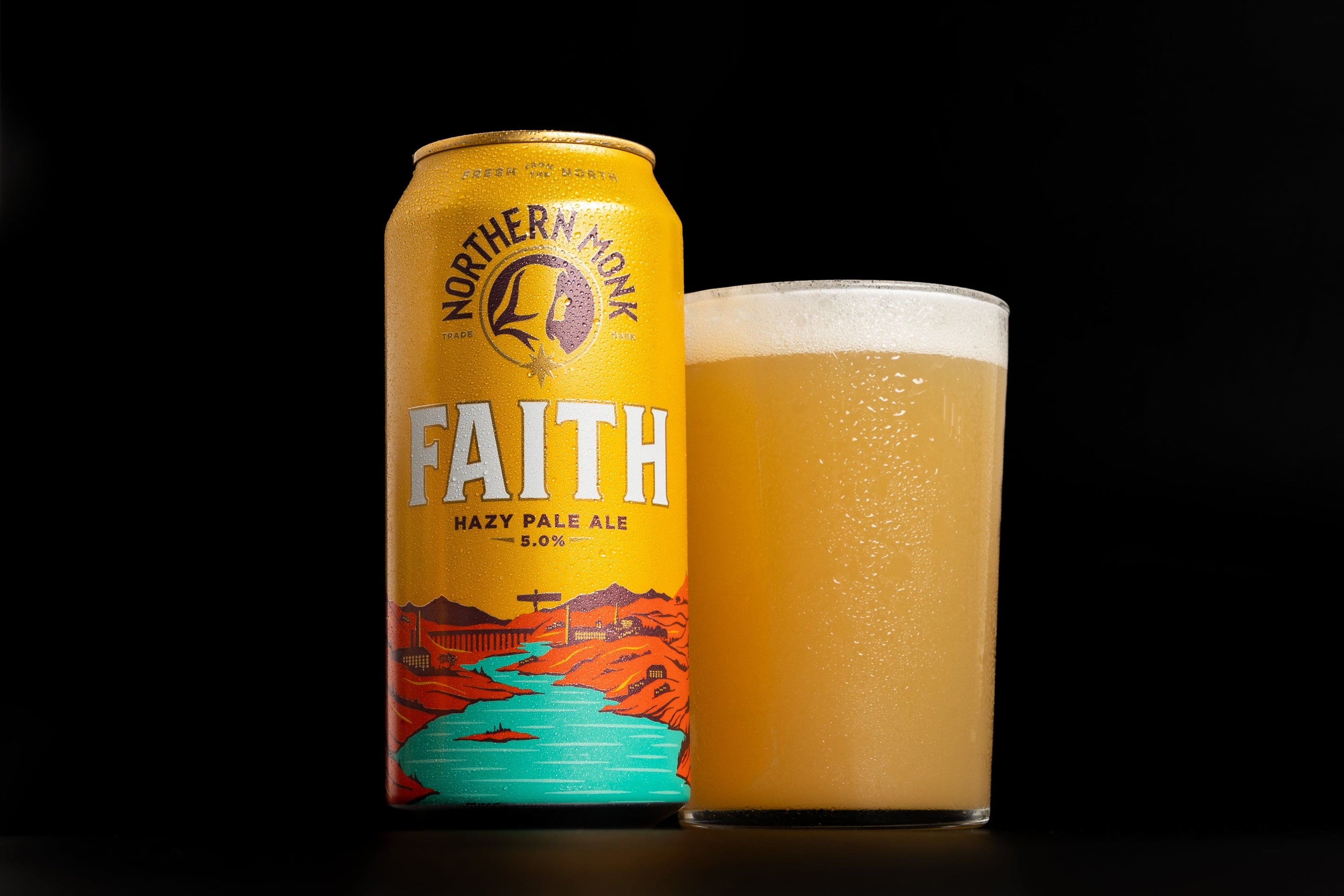 440ml FAITH™ // HAZY PALE ALE // 5.0% – Northern Monk