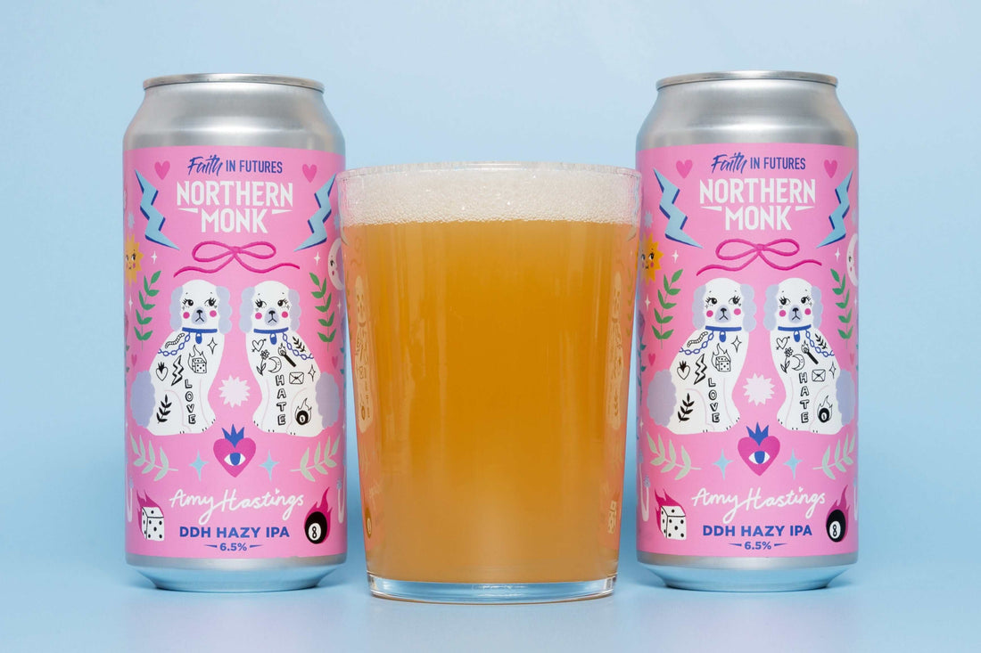 FAITH IN FUTURES // AMY HASTINGS // DDH HAZY IPA // 6.5% – Northern Monk