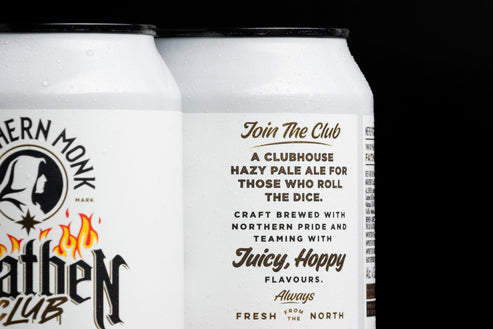 HEATHEN CLUB // CLUBHOUSE HAZY PALE ALE // 330ML // 4.6% – Northern Monk