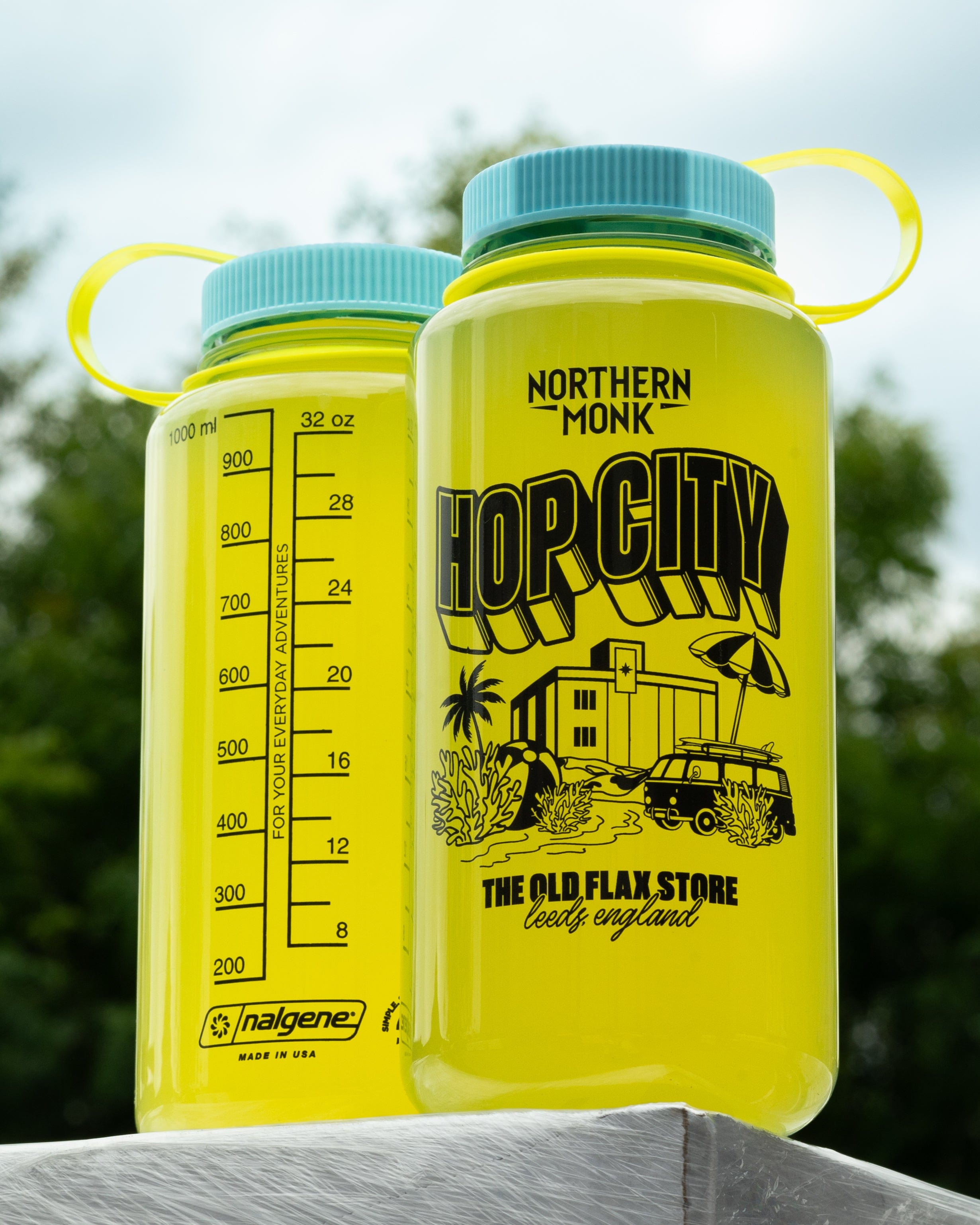 HOP CITY NALGENE WATER BOTTLE 1L SEAFOAM BLUE – Northern Monk